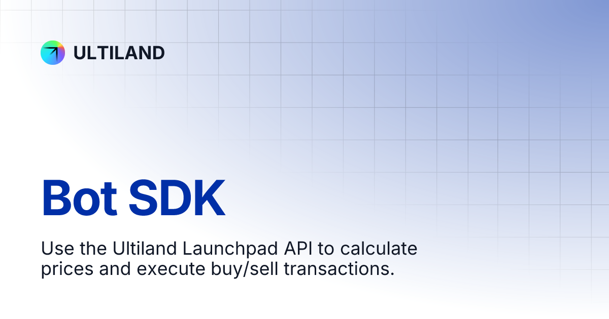 Bot SDK | ULTILAND